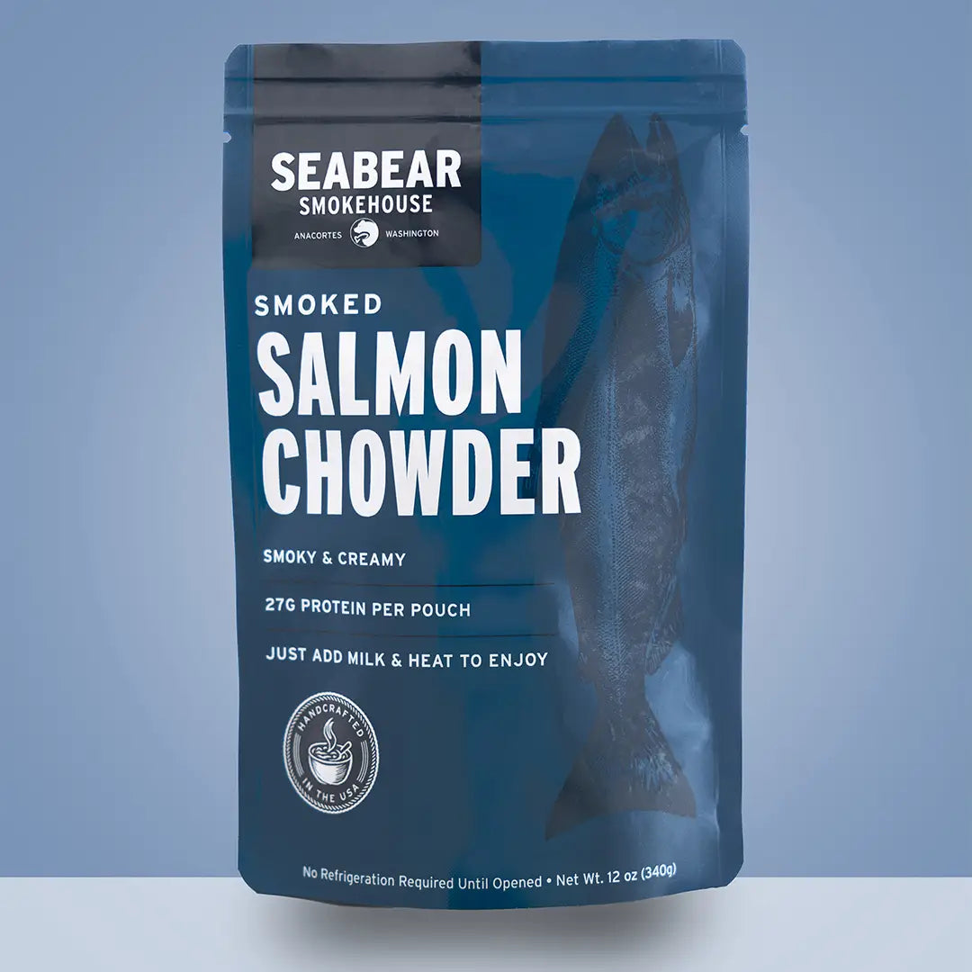 Smoked Salmon Chowder, 12 oz - SeaBear Smokehouse – Henry's Country Store